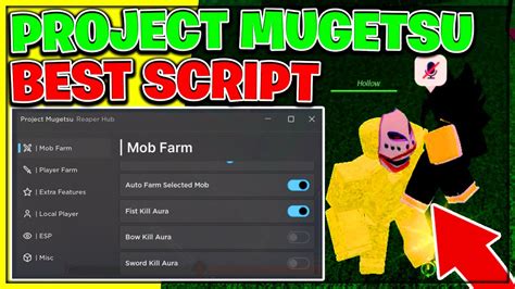 Project Mugetsu Script Hack Auto Farm Mastery Farm Auto Eat And