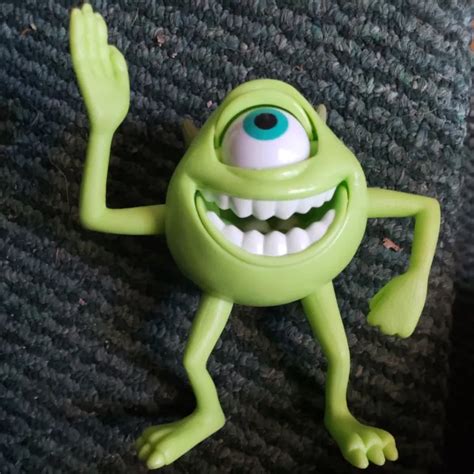 Disney Pixar Monsters Inc Mcdonalds Happy Meal Toy Mike Wazowski