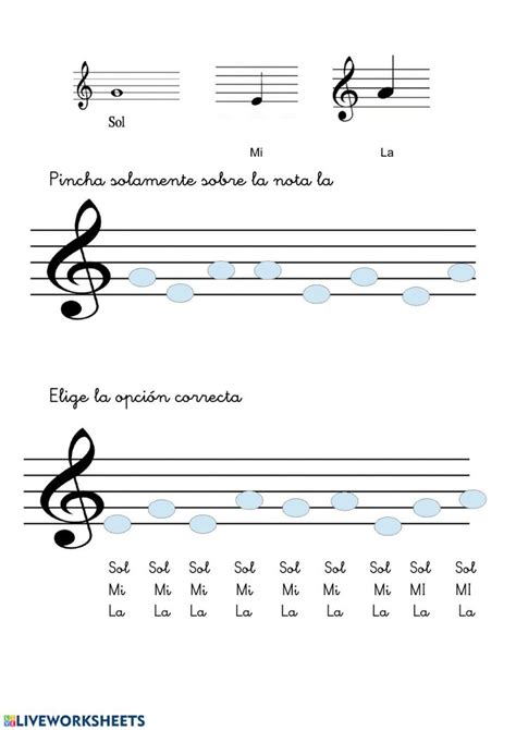 Notas Musicales Ficha Interactiva Y Descargable Puedes Hacer Los