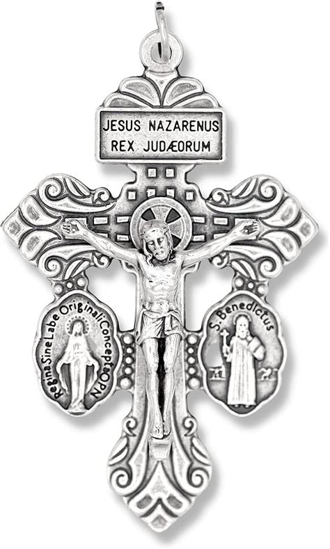 Gifts Catholic Inc 3 Way Pardon Indulgence Crucifix With Miraculous