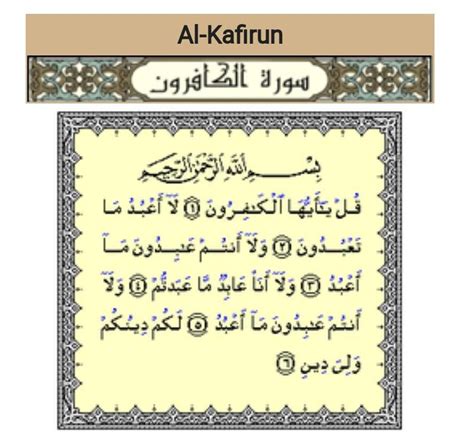 Detail Ada Berapa Ayat Surat Al Kafirun Koleksi Nomer 5