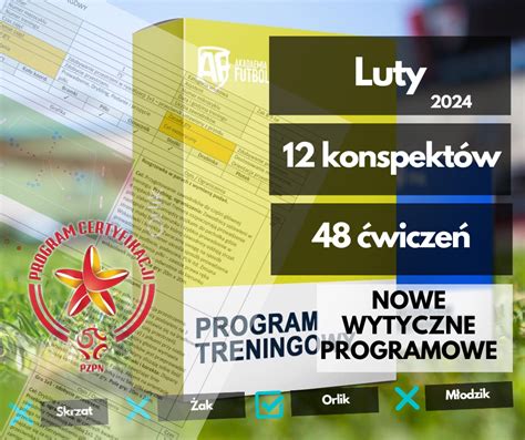 Konspekty Orlik według Certyfikacji PZPN Luty 2024