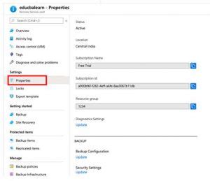 Azure Backup How To Perform Backup Action In Azure With Components