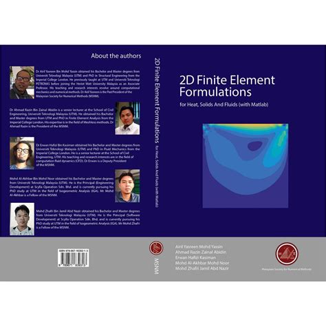 ready stock ] 2d finite element formulations for heat solids and fluids with matlab