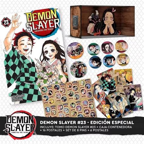 Demon Slayer Kimetsu No Yaiba 23 Edición Especial En Stock MercadoLibre