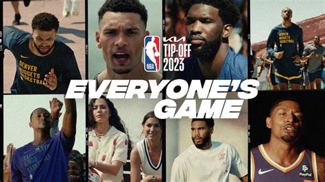 NBA lança campanha de abertura da temporada 2023 24 Everyones