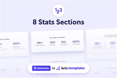 Stats Webflow Template Brix Templates Webflow