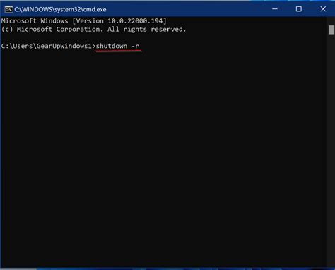How To Reboot Or Restart A Windows 11 PC Gear Up Windows