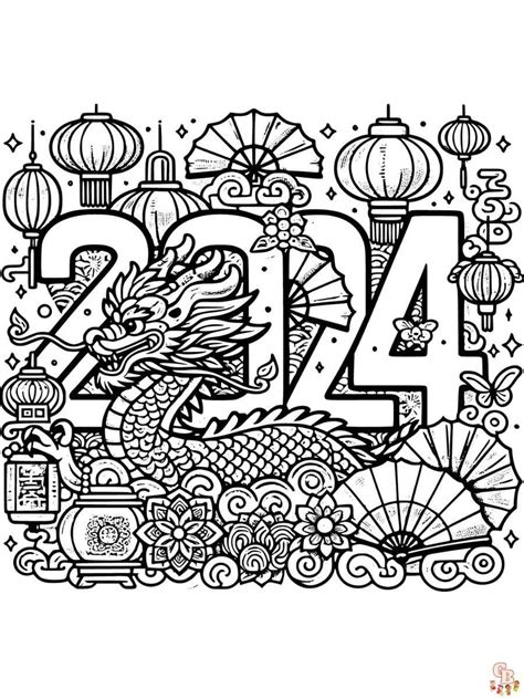 Free Coloring Pictures For New Years 2024 Ines Rebeka