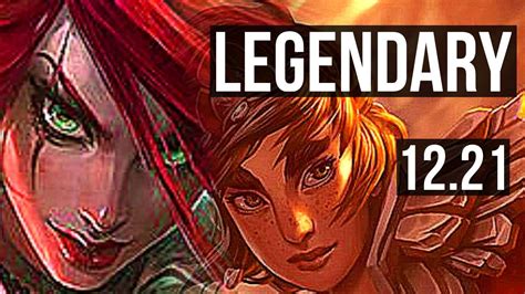 KATARINA Vs TALIYAH MID 23 0 3 Legendary 9 Solo Kills Quadra