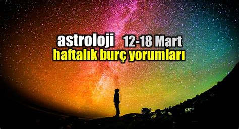 Astroloji 12 18 Mart 2018 haftalık burç yorumları İndigo Dergisi