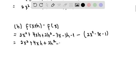 solved question 16 given the function f c 3 2x2 calculate the following values f a f a