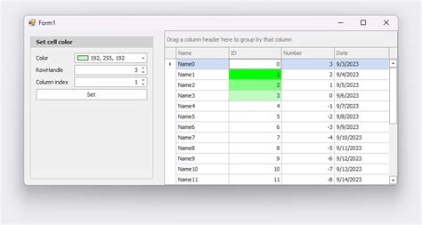 github devexpress examples winforms grid customize cell color customize the appearance of