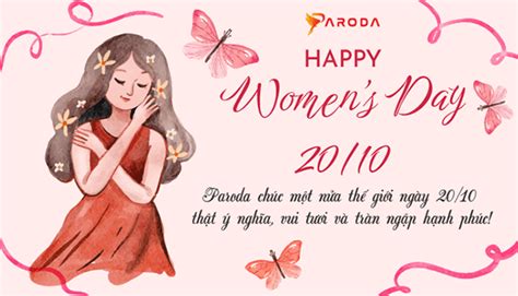 Paroda chúc mừng ngày Phụ nữ Việt Nam 20 10 năm 2022