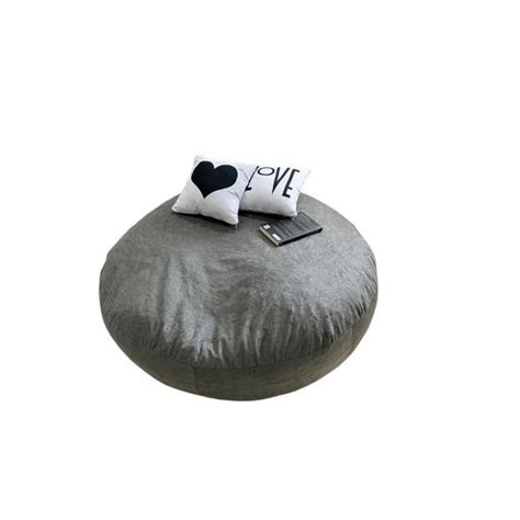 Puff Gigante Redondo Decora O Enchimento P Sala Mercad O Dos