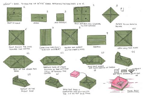 How To Make Origami Box Step By Step