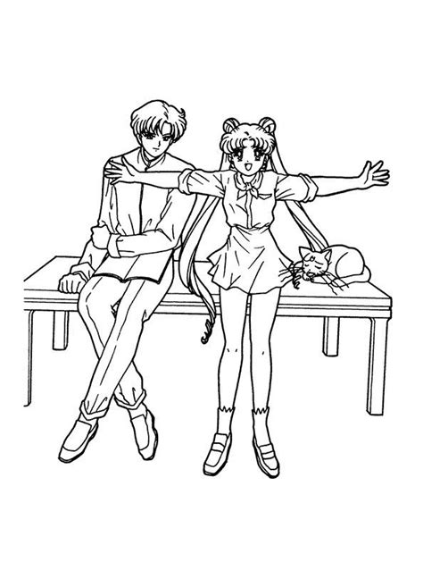 Planse De Colorat Sailor Moon De Colorat P46 Desene De Colorat Sailor
