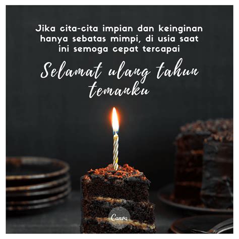 Kata Kata Untuk Teman Yang Ulang Tahun Homecare24