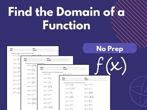 master function domains and ranges 30 worksheets packed with 600 practice problems solutions