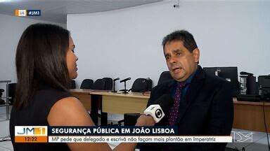 JMTV 1ª Edição MP pede que delegado e escrivã não façam mais plantão