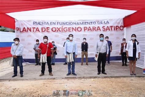 Junín Gobierno Regional pone en marcha primera planta de oxígeno