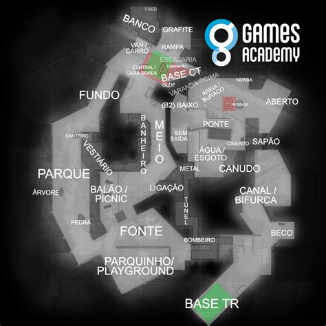 Saiba O Nome Das Posi Es Dos Principais Mapas De Counter Strike