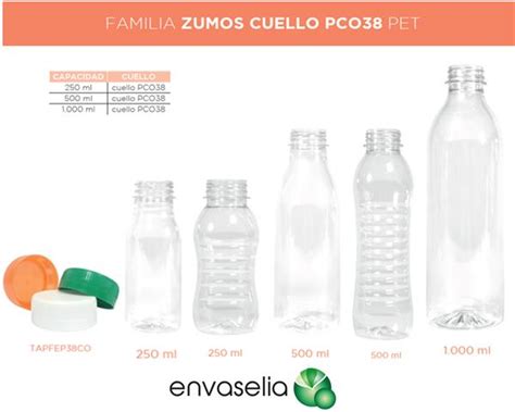 Botella Zumos Cuello Pco Pet Grupo Gourmets