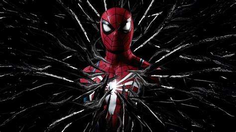 Spider Man Venom Symbiote 4K 4611m Wallpaper PC Desktop