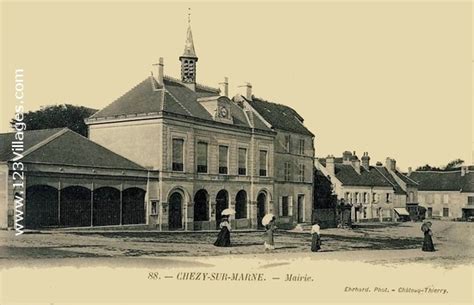 Carte postale de Chézy sur Marne