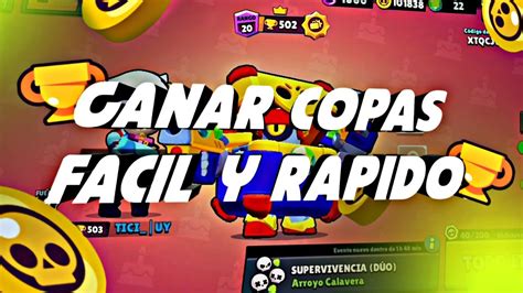 Como Subir Copas Facil Y Rapido En Brawl Star Ismaaa Random Youtube