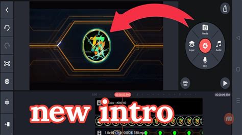 How To Make New Rebel Introll In Kinemaster On YouTube Channel Intro