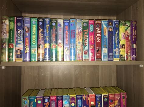 Coleção De Fitas Vhs Desenhos Wall Disney MercadoLivre