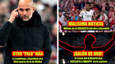OTRO PALO MÁS Militao da el DISGUSTO del día a Ancelotti BALÓN