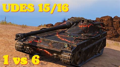 World Of Tanks UDES 15 16 6 7 K Damage 8 Kills Wot Replays YouTube