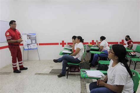 Cruz Roja Mexicana Capacita A Voluntarios Sobre Riesgos De Desastres