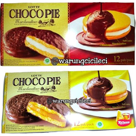 Jual Lotte Chocopie Marshmallow Choco Pie G X Pcs Shopee Indonesia