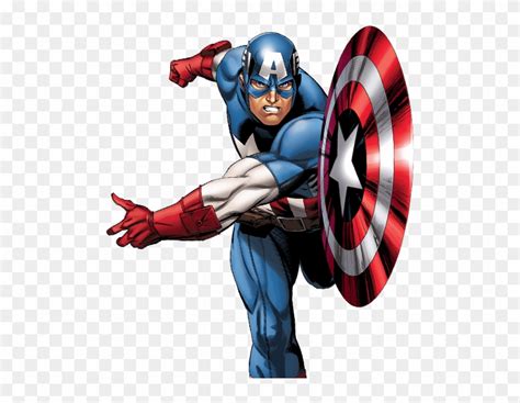Svg Library Stock Captain America Comics Comic Book Avengers Assemble