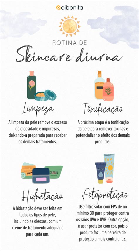Guia do Skincare rotina diária e produtos para cada tipo de pele