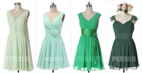 Robe De Demoiselle Dhonneur Quand Le Vert Nous Rend Honneur Blog