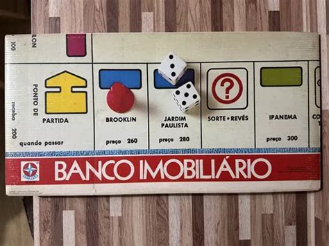 Jogo Banco Imobiliario Estrela Anos 80 Completo MercadoLivre