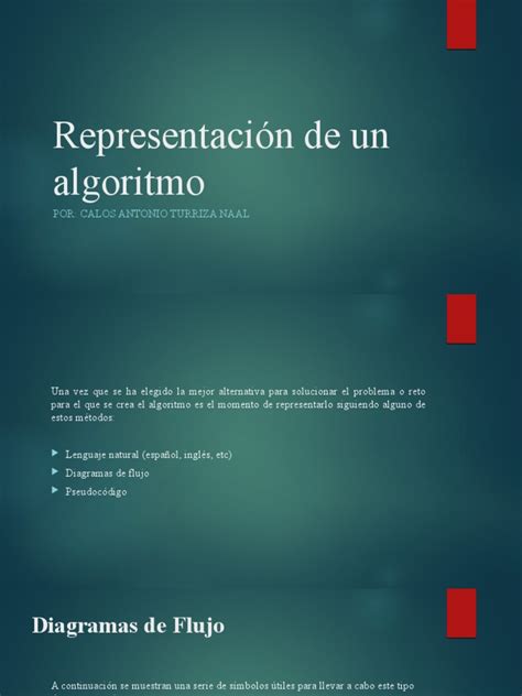 representación de un algoritmo pdf algoritmos lenguaje de programación