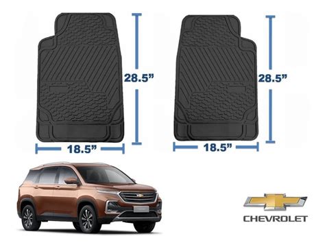 Tapetes 3 Filas Cajuela Chevrolet Captiva 2021 2022 2023 Envío gratis