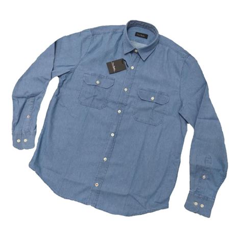 Camisa Jeans Pierre Cardin Masculina Original Submarino