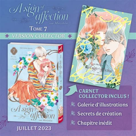 A sign of affection une édition collector pour le tome 7 Manga Clic