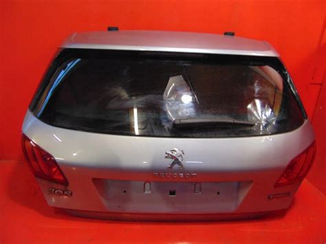 PEUGEOT 308 II T9 SZYBA KLAPA BAGAŻNIKA KCAC KAMER 11816709349