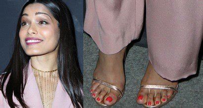 Freida Pinto Feet Her Zodiac Sign Is Libra