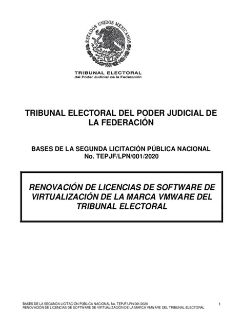Completable En L Nea Bases De La Licitacin Pblica Nacional No Fax