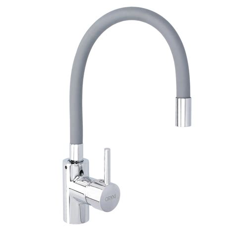 Grifo Monomando Fregadero Flexible Caño Alto Grifo De Cocina Flexible