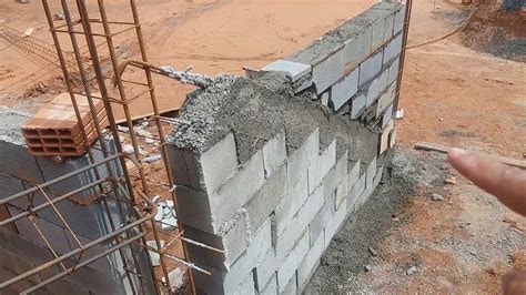 Como fazer muro de arrimo reforçado YouTube