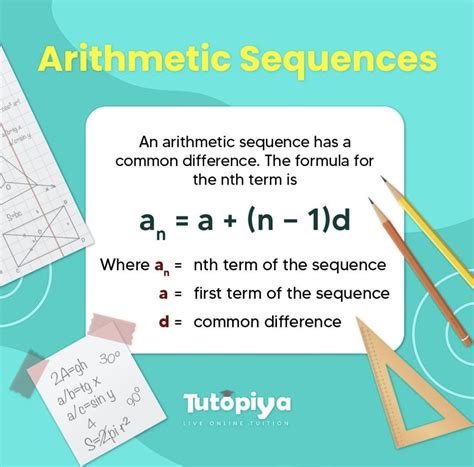 mastering arithmetic sequences cambridge igcse mathematics tutopiya